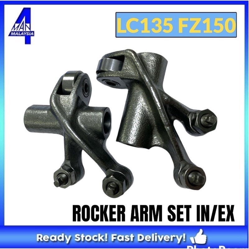 YAMAHA LC135 FZ150 VALVE ROCKET ARM / ROCKET SHAFT ORIGINAL YAMAHA ...