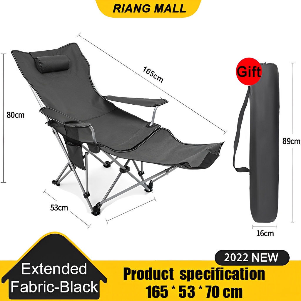 Outdoor Folding Chair Camping Holder Superhard High Load Chair Portable ...
