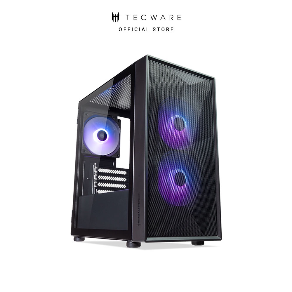 Tecware Forge M2 TG ARGB MATX Gaming Case | Shopee Malaysia