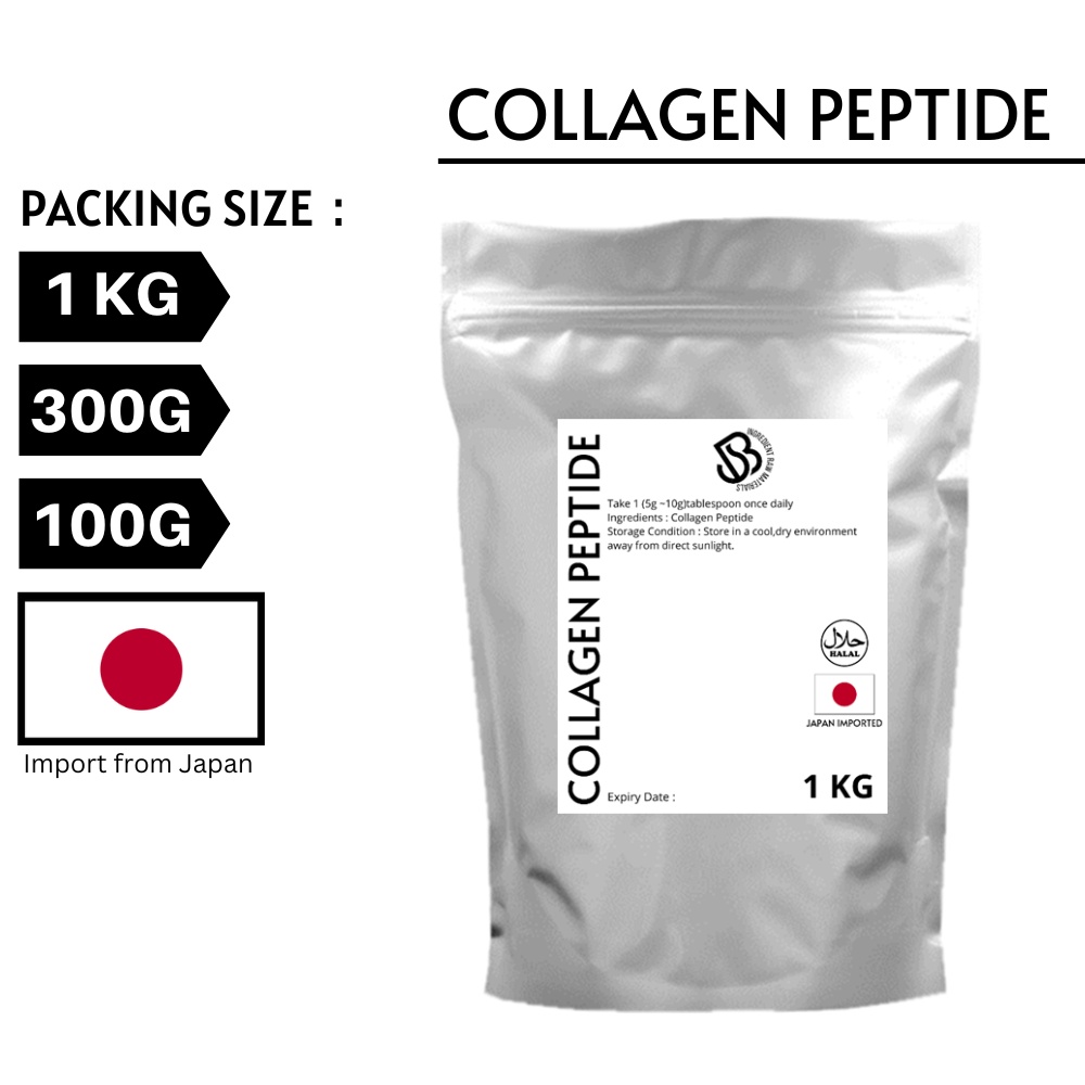 Pure Fish Collagen Peptide Powder/Serbuk Kolagen Ikan 鱼胶原蛋白粉 imported ...