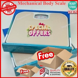 NEW DESIGN MECHANICAL BODY WEIGHT BATHROOM SCALE, READY STOCK, Analog ...