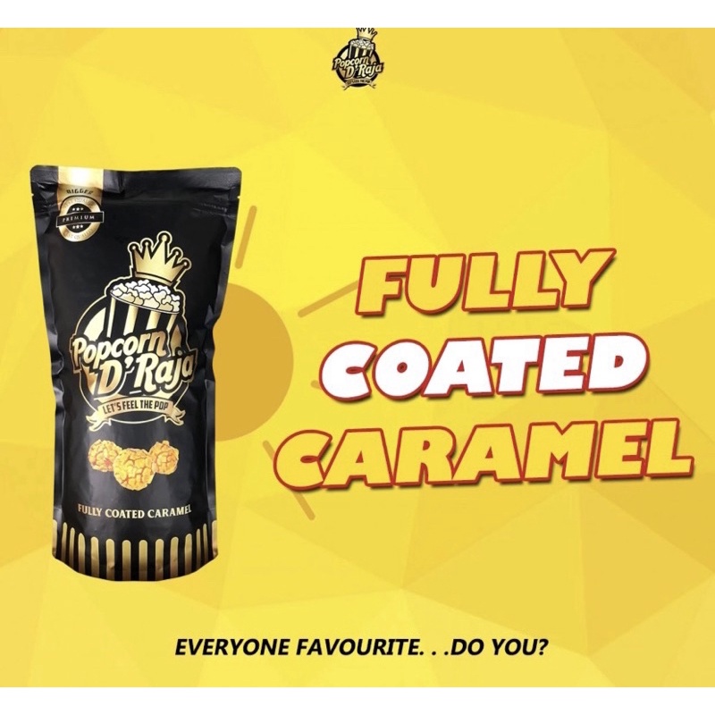 POPCORN D'RAJA CARAMEL 150g | Shopee Malaysia