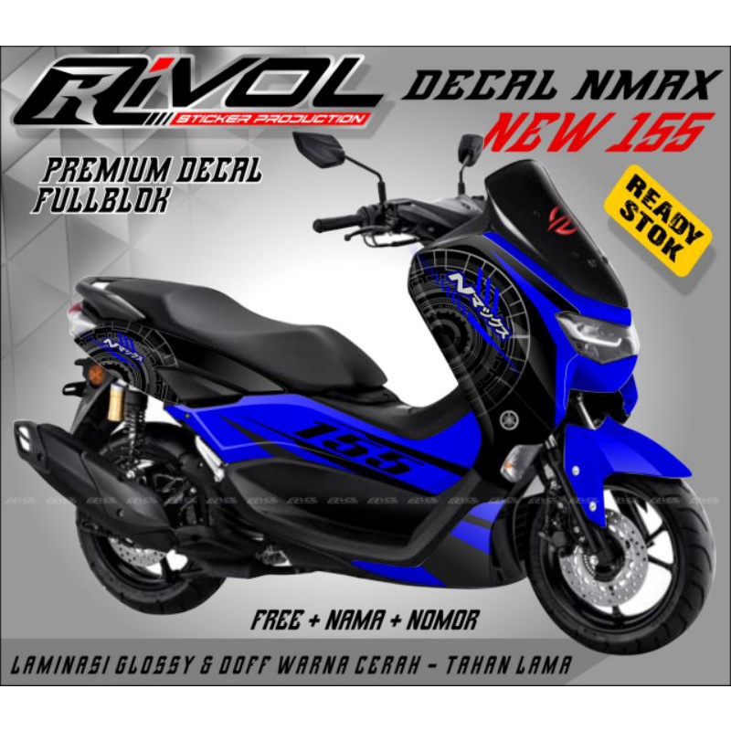 Yamaha new nmax full body decal sticker, you can choose the color and ...