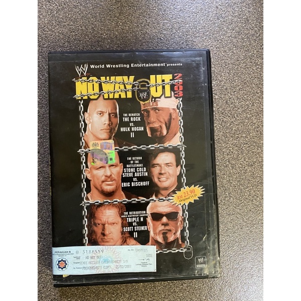Complete Disc Original VCD WWE WCW ECW Wrestling PPV | Shopee Malaysia