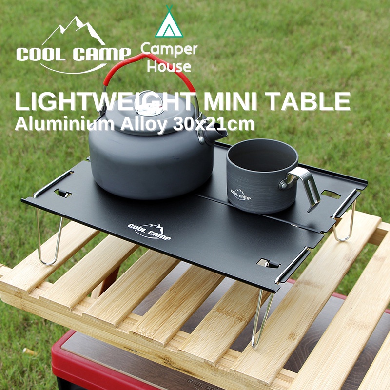 [Ready Stock] Small Camping Outdoor Hiking Folding Table Aluminium ...
