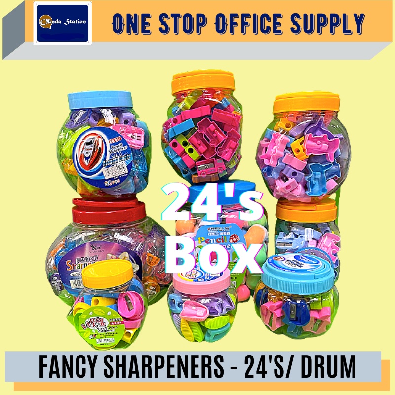 Fancy Sharpener (Box) / Pencil Sharpener / 24's / BOX / SHARPENER ...