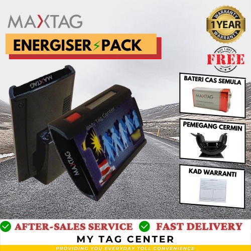 MaxTag 1 Year Warranty Essential Pack Smart Tag Touch n Go Original ...