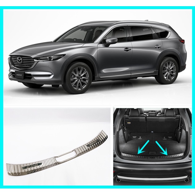 MAZDA CX8(CX-8) 2018-2021 INNER Rear Bumper Guard Trunk Protector ...