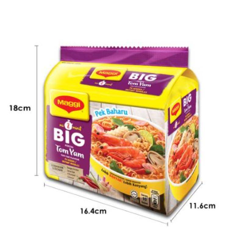 Maggi Big Instant Noodles Tom Yam (112g x 5) / Mee Segera Maggi Perisa Tom Yam | Shopee Malaysia