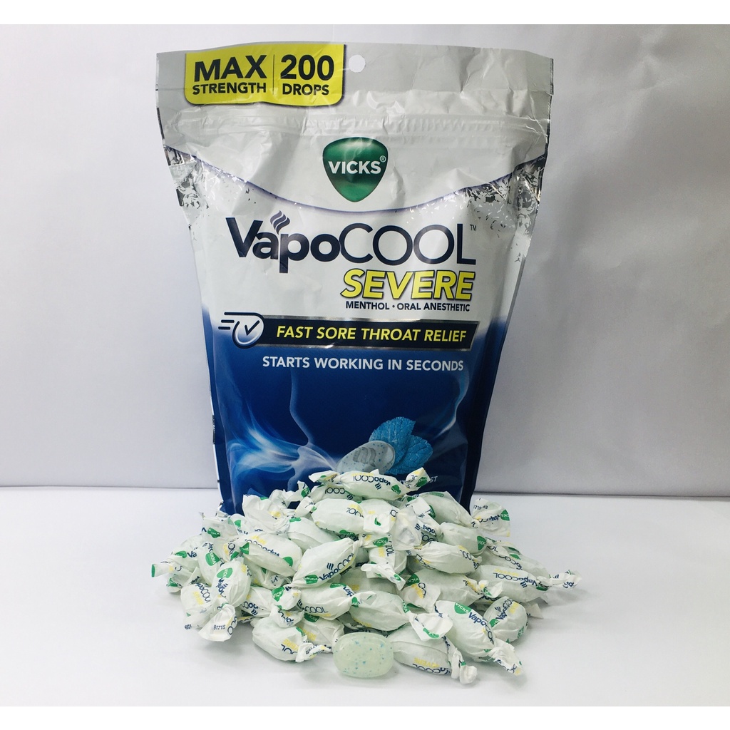 VapoCool cough suppressant mint lozenges 30 tablets from USA - Made in ...
