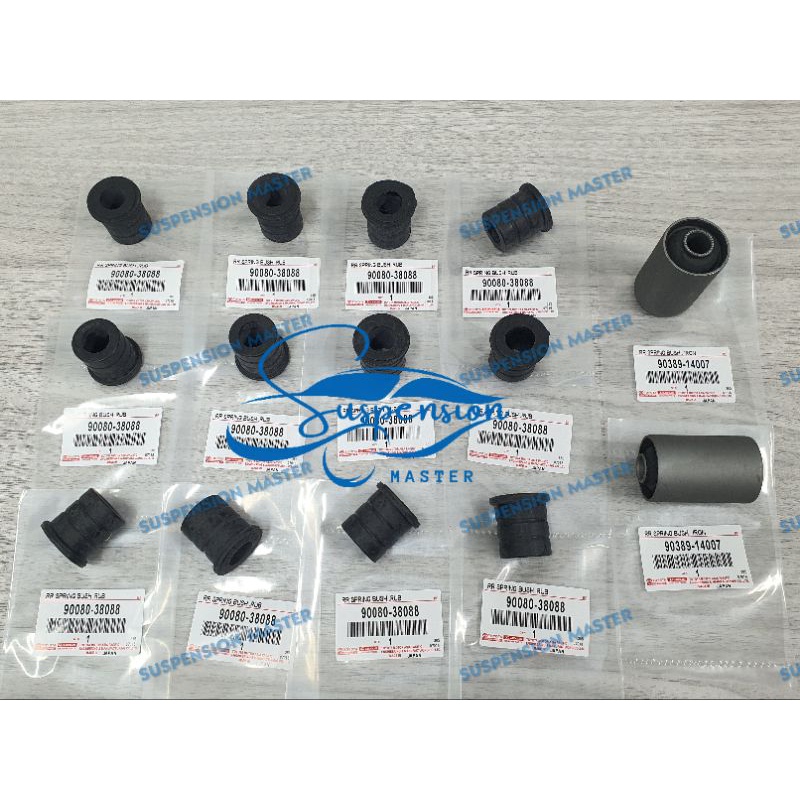 14 IN 1 SET - REAR SPRING BUSH - TOYOTA UNSER KF80 / LF80 | Shopee Malaysia