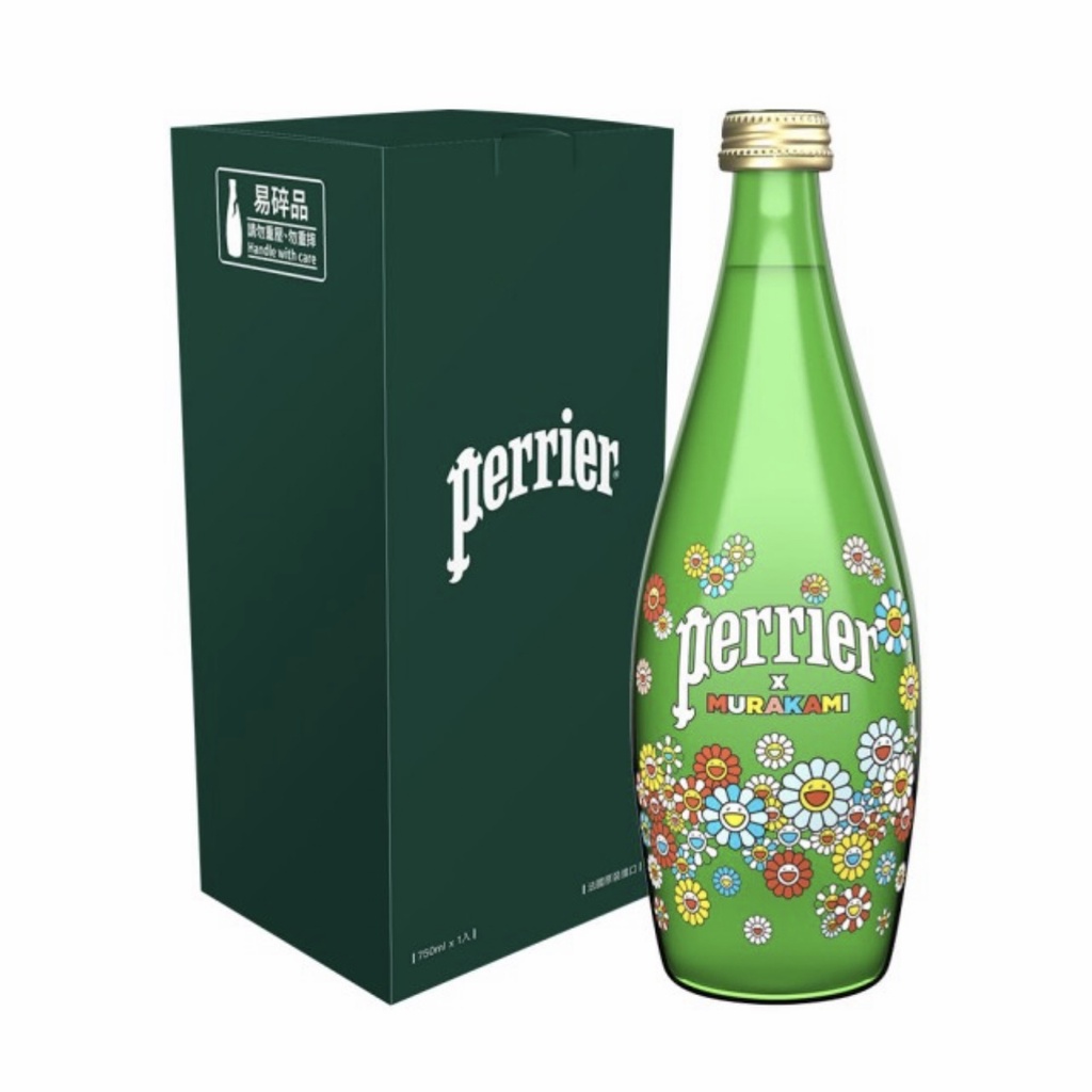 PERRIER X Takashi Murakami France Bubble Natural Mineral Water 750ML ...