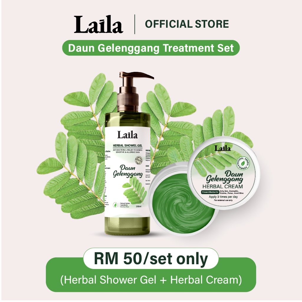 Ubat Tradisional | Laila Daun Gelenggang utk panau kudis kurap dan ...