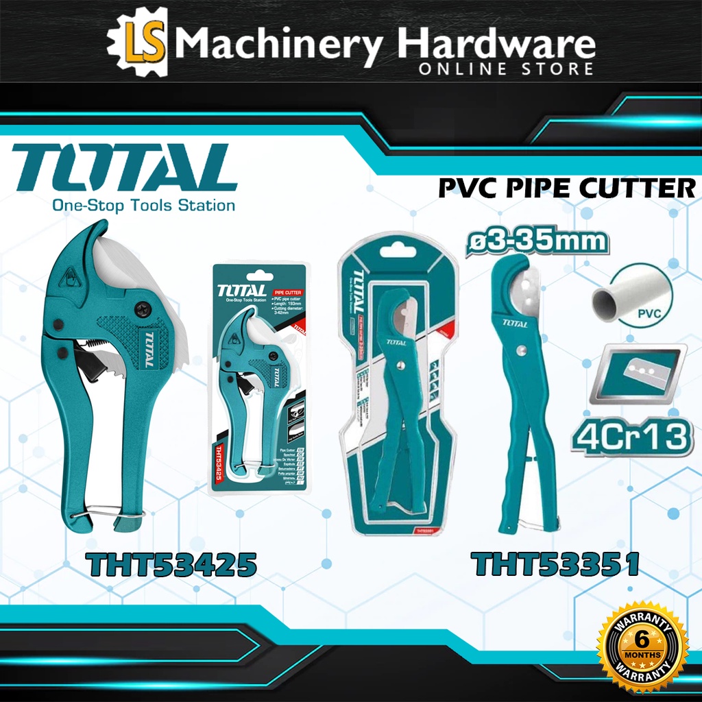 Total PVC Pipe Cutter (THT53425, THT53351) | Shopee Malaysia