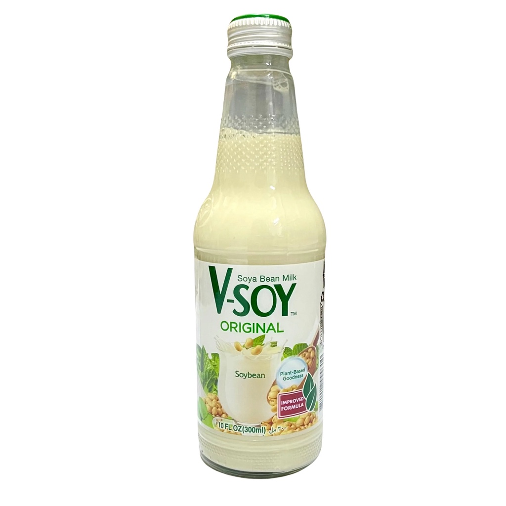 V-Soy Soya Bean Milk - Original/ Multigrain/ Low Sugar (300ml) | Shopee ...