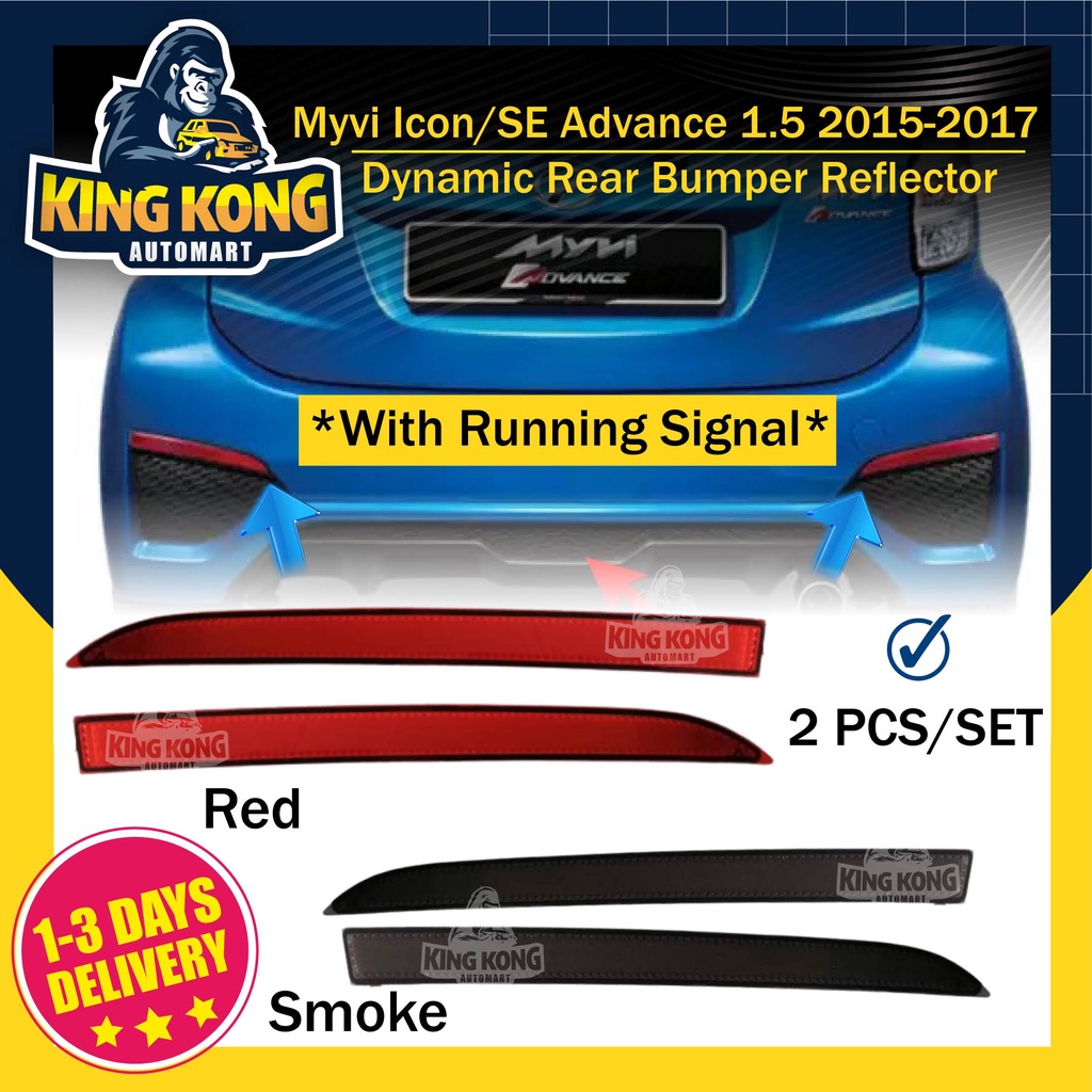 Perodua Myvi Icon SE / Advance 1.5 2015 - 2017 Dynamic Rear Bumper ...