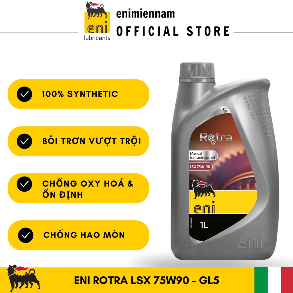 (HCM) Eni Rotra LSX 75W90 1L - full synthetic transmission oil ...