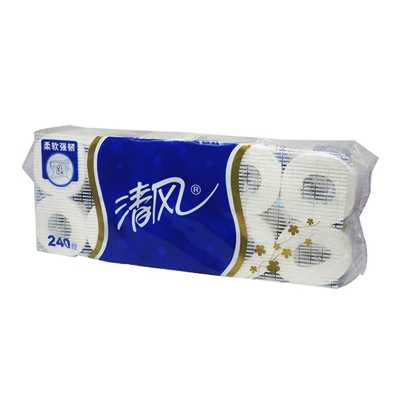 QingFeng 3ply Vergin Toilet Paper (10Rolls) /清风3层原木浆厕纸 | Shopee Malaysia