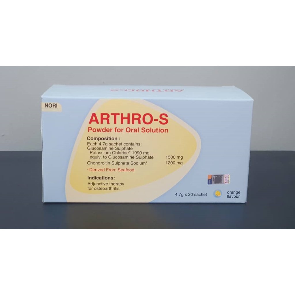 Arthro-S Powder for Oral Solution 4.7g X 30 Sachets (Exp :Dec 2024 ...