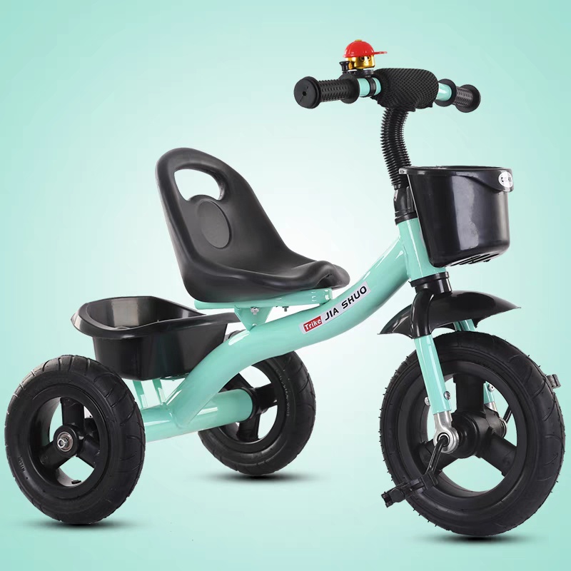 Kids Tricycle Bicycle Children Bike Stroller Flash Wheel Scooter ...