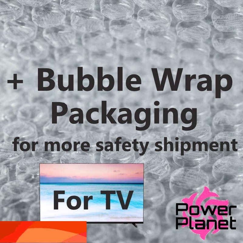 ADD ON - Extra Protection for Packaging ( Bubble Wrap - TV ) | Shopee ...