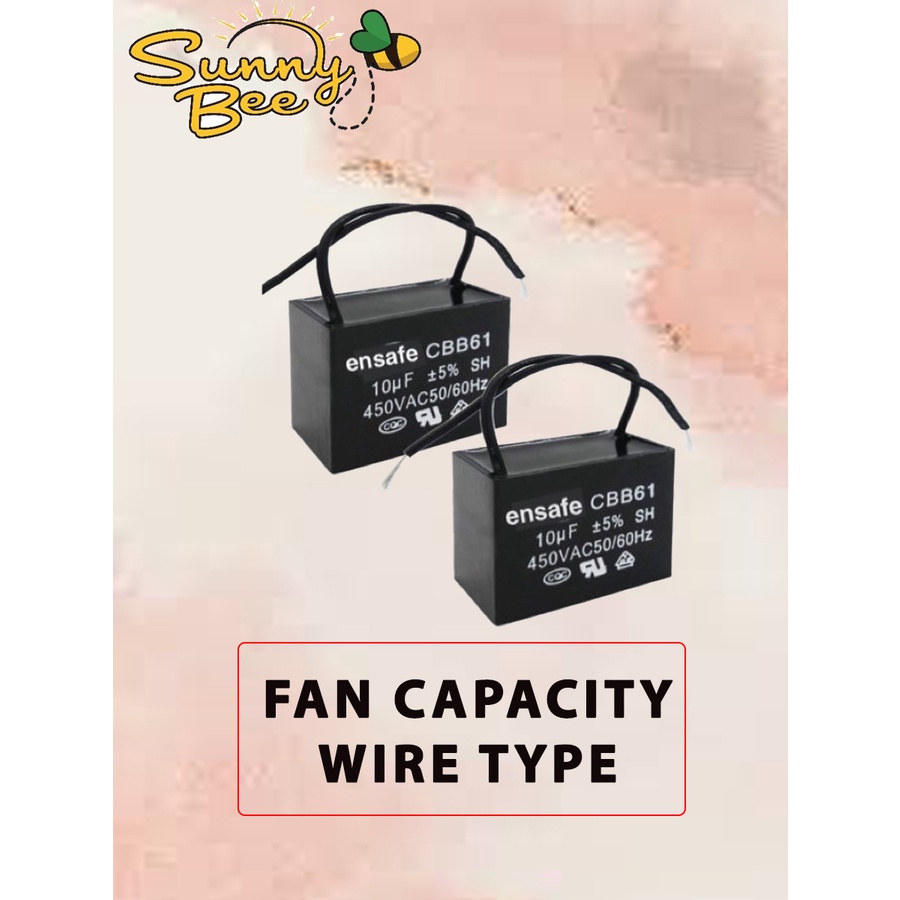 Ensafe CBB61 450VAC Fan Capacitor Fan Motor Capacitor Fan Condenser ...