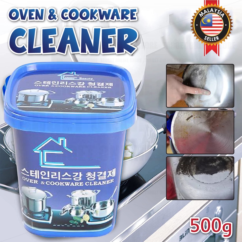 (500g) Magic Cleaning Cream Stainless Steel Oven And Cookware Cleaner ...