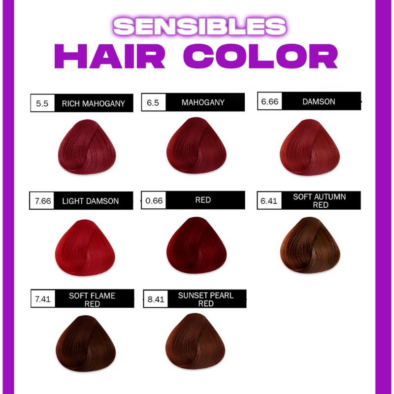 Sensibles Hair Color 100ml (Send Color via PM) | Shopee Malaysia