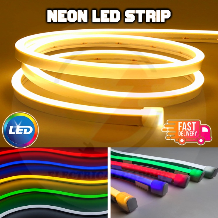 LED STRIP LIGHT ( NEON LIGHT ) 220V WATERPROOF NEON LIGHT | Shopee Malaysia