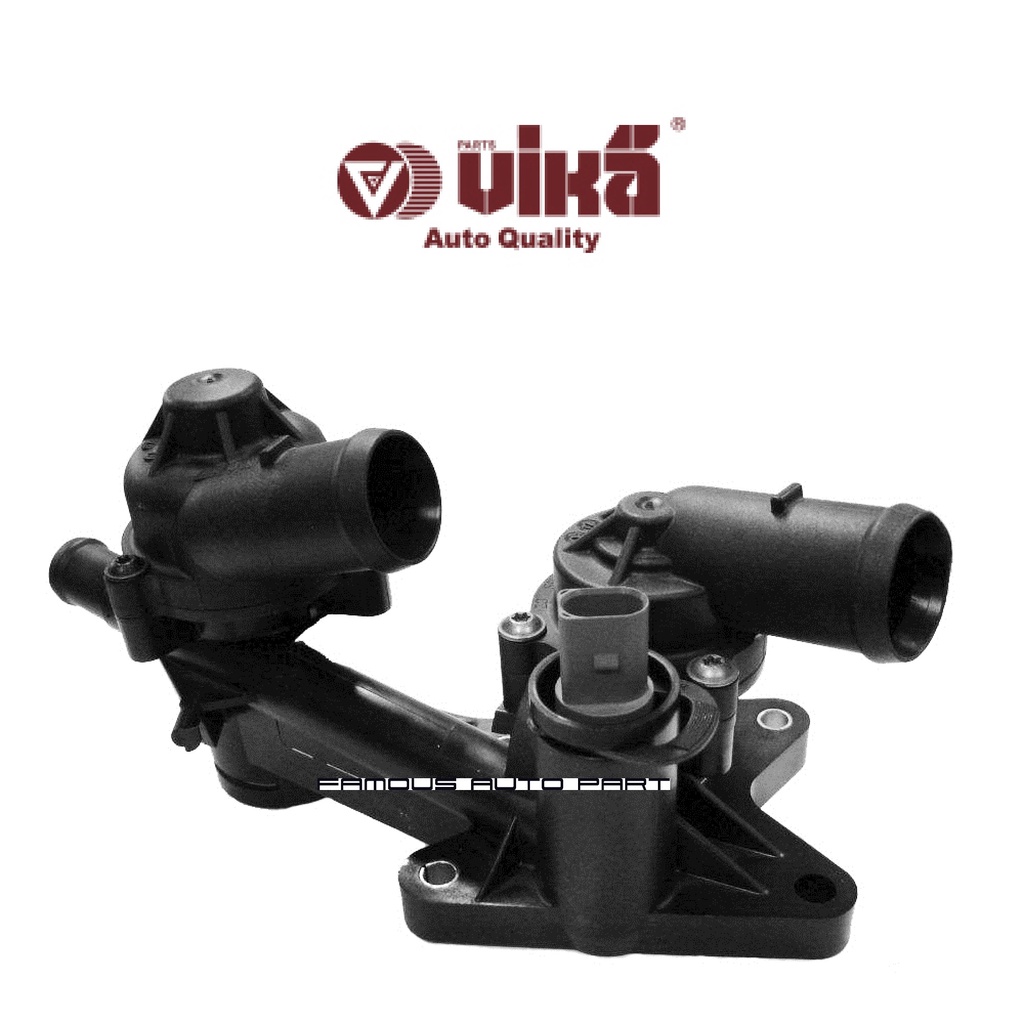 VIKA COOLANT THERMOSTAT HOUSING VOLKSWAGEN POLO 1.6 SEDAN (03C121111AM ...