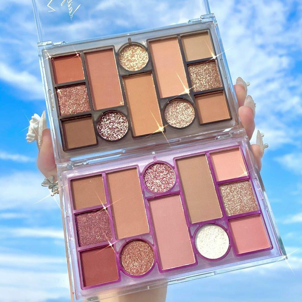 Mgl 12-panel eyeshadow palette in super beautiful western nude tone ...