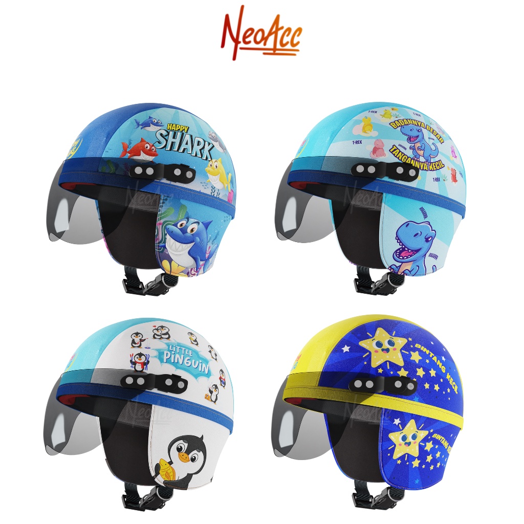 Retro Chip Cute Kids Helmet 1 2 3 4 5 Years Old Boys Girls Dino ...