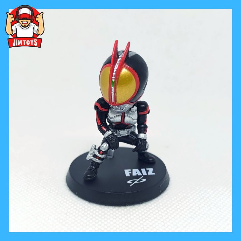 BANDAI Chibi Kamen Rider Collection Warrior / Ichigo / Black RX / Agito ...