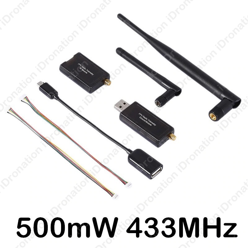 100mW 500mW 3DR Radio Telemetry Kit 433Mhz 915Mhz Air and Ground Data ...
