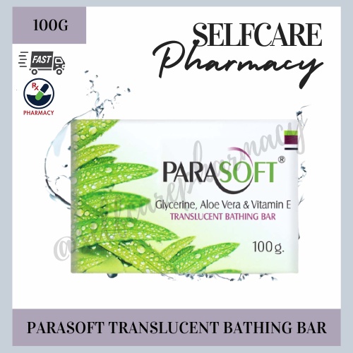 (100G) PARASOFT TRANSLUCENT BATHING BAR 100G | Shopee Malaysia