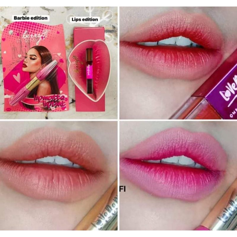 ♥️♥️LOVEBERRY LIPMATE &LIPTINT BERRY(2 IN 1) FIKA DAN KAFI | Shopee ...