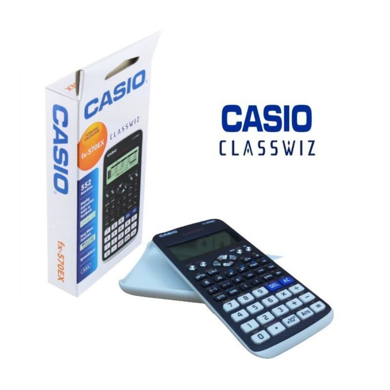 CASIO SCIENTIFIC CALCULATOR FX- 570 EX CLASSWIZ FOR SCHOOL,COLLEGE ...