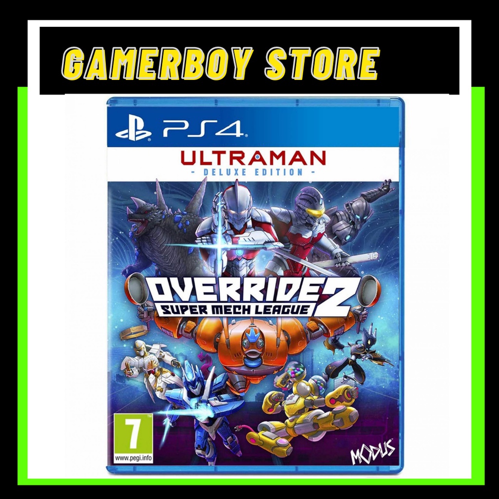 PS4 OVERRIDE 2 SUPER MECH LEAGUE - ULTRAMAN DELUXE EDITION [PHYSICAL ...