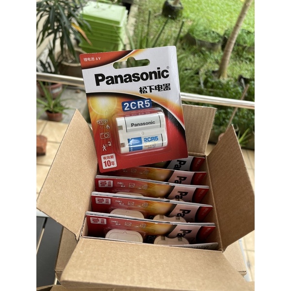 Made In USA Panasonic 2CR5 Battery For Analogue Film Cameras 2 CR5 2 CR ...