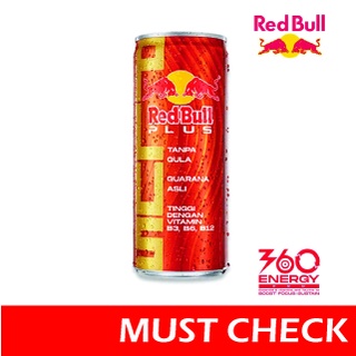 RED BULL PLUS NEW INVENTION 250ML | Shopee Malaysia