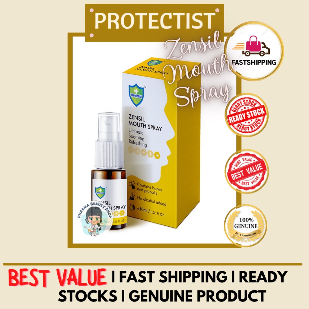 Protectist Zensil Mouth Spray (Alcohol Free) | Shopee Malaysia