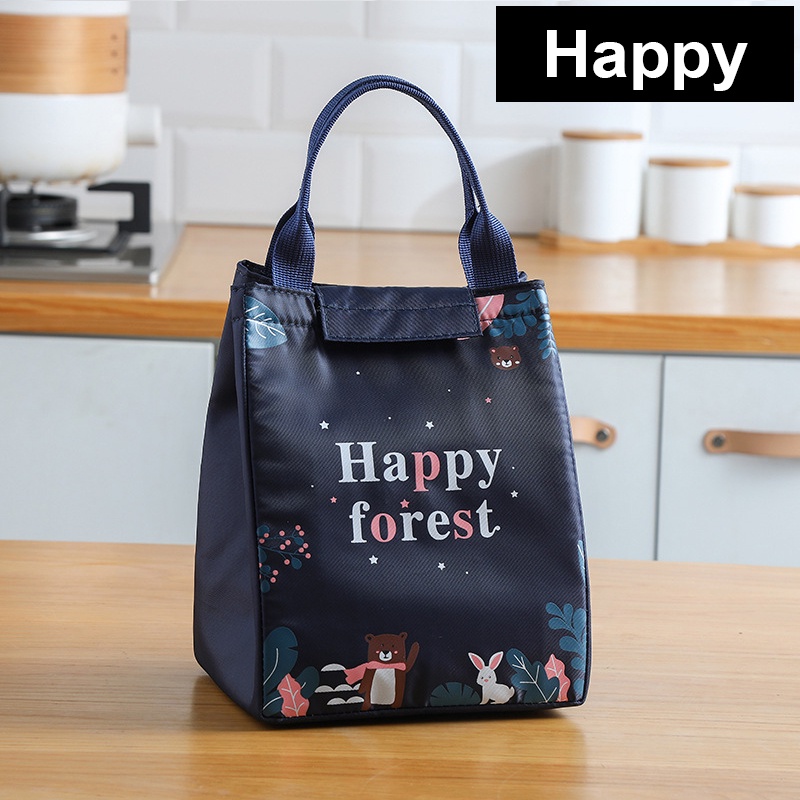 Portable Insulated Thermal WaterProof Snack Lunch Food Box Picnic ...