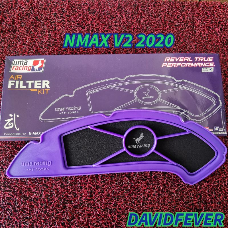 NMAX V2 2020 / AEROX V2 UMA RACING AIR FILTER DUAL KIT | Shopee Malaysia