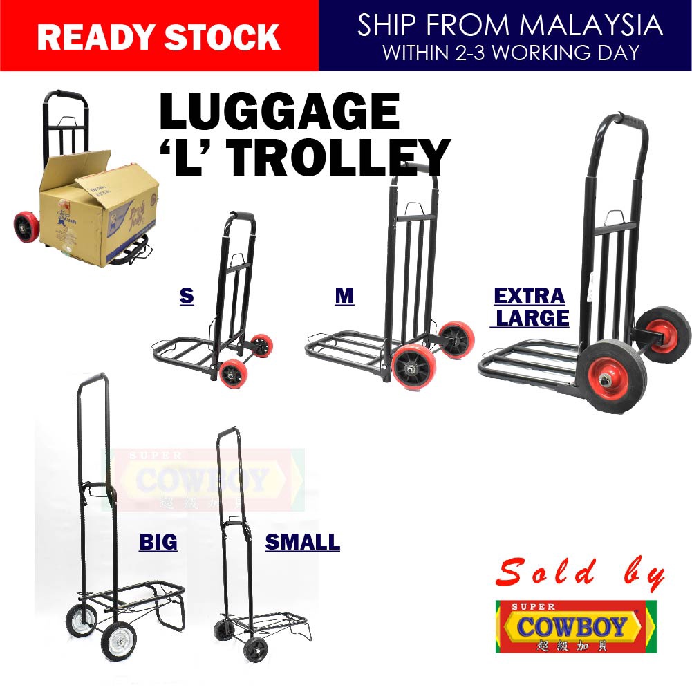 Heavy Duty Folding L Trolly Travel Luggage Carrier Troli L Gas Market ...