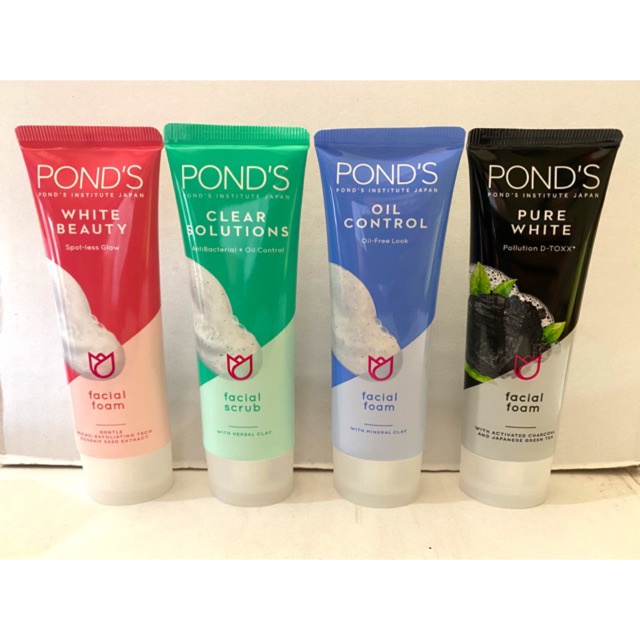 Ponds Facial Foam, Face Washing Soap 50g | 100g | Shopee Malaysia