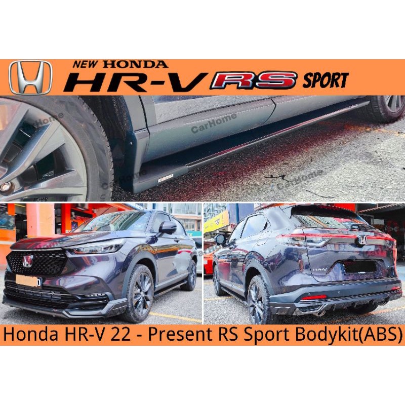 Honda HRV 2022 2023 RS Sport bodykit Material ABS HRV body kit skirting ...