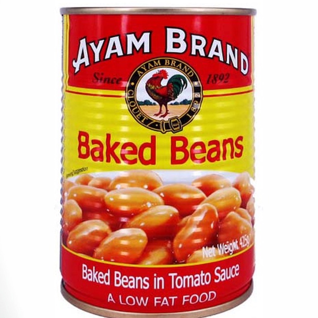 Ayam Brand Baked Beans in Tomato Sauce kacang merah 425gm | Shopee Malaysia