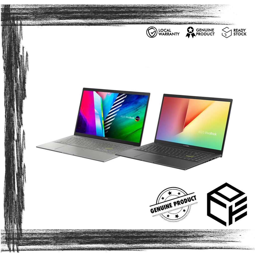 ASUS VIVOBOOK OLED K513E-AL13024WS 15.6'' FHD LAPTOP BLACK / SILVER ...