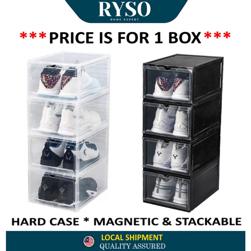 FULL HARD CASE TRANSPARENT AJ SHOE BOX(1PCS) | Shopee Malaysia