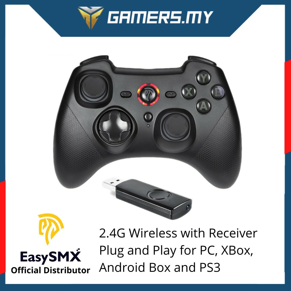 EasySMX ESM-9101 2.4G Wireless Controller Gamepad for PC / PS3 ...